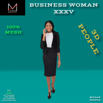 Second Life Marketplace - MUDAK PEOPLE - BUSINESS WOMAN XXXV